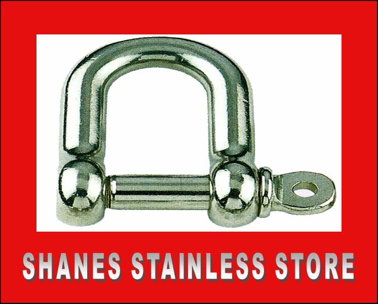 Stainless Steel Shackles 5mm – Shanes Stainless Store